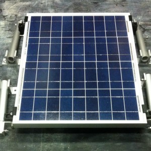 Solar panel mounting - tv bracket. - Boat Equipment - Canal World